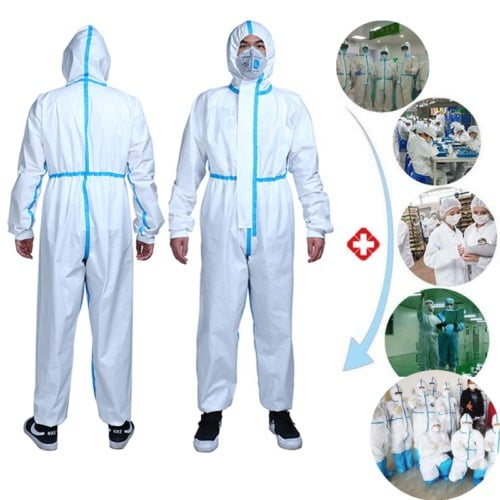 Hot Disposable medical protective clothing Overall Coveralls Work ...