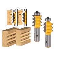 Mitered Door Router Bit Set- Frames & Molding Bit - Yonico 12230 ...