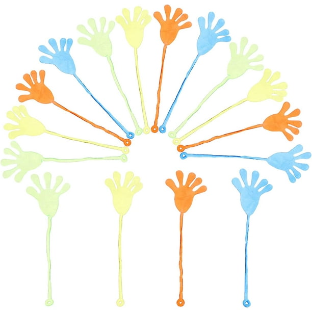 Sticky Hands Toys Stretchy Sticky Fingers Toys Sticky Jelly Hands Toy ...
