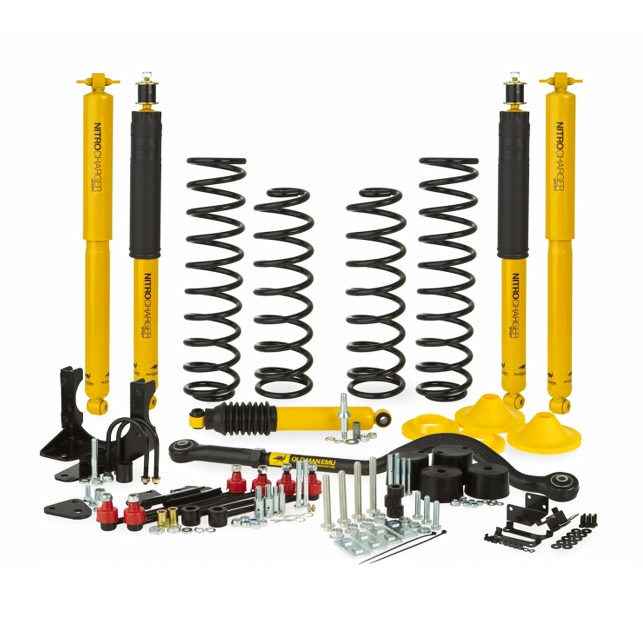 Old Man Emu OMEJK4 Lift Kit 4 in. Lift Heavy Load Lift Kit - Walmart.com