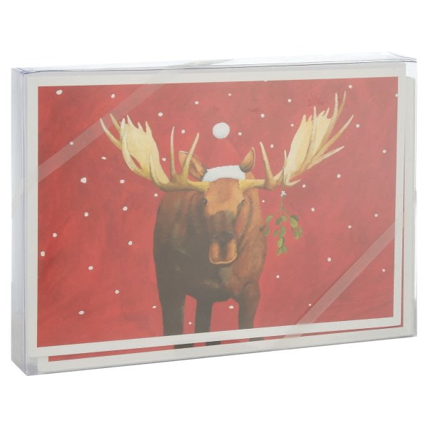 Allport Editions Moose Box of 15 Christmas Cards - Walmart.com