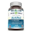 Amazing Formulas ALA/ALC 750 Mg Supplement - 120 Capsules for Metabolic ...