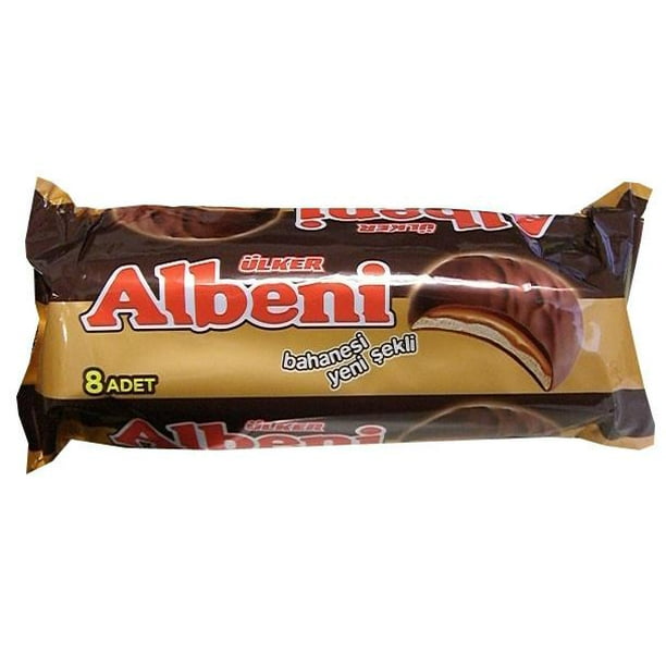 Albeni Caramel Cookies (Ulker) 8pc, 344g - Walmart.com - Walmart.com