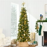Best Choice 24in Woven Hyacinth Christmas Tree Collar with Cord Cut-Out ...