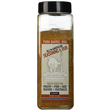 Pork Barrel BBQ All American Seasoning & Rub, 19 Ounce - Walmart.com