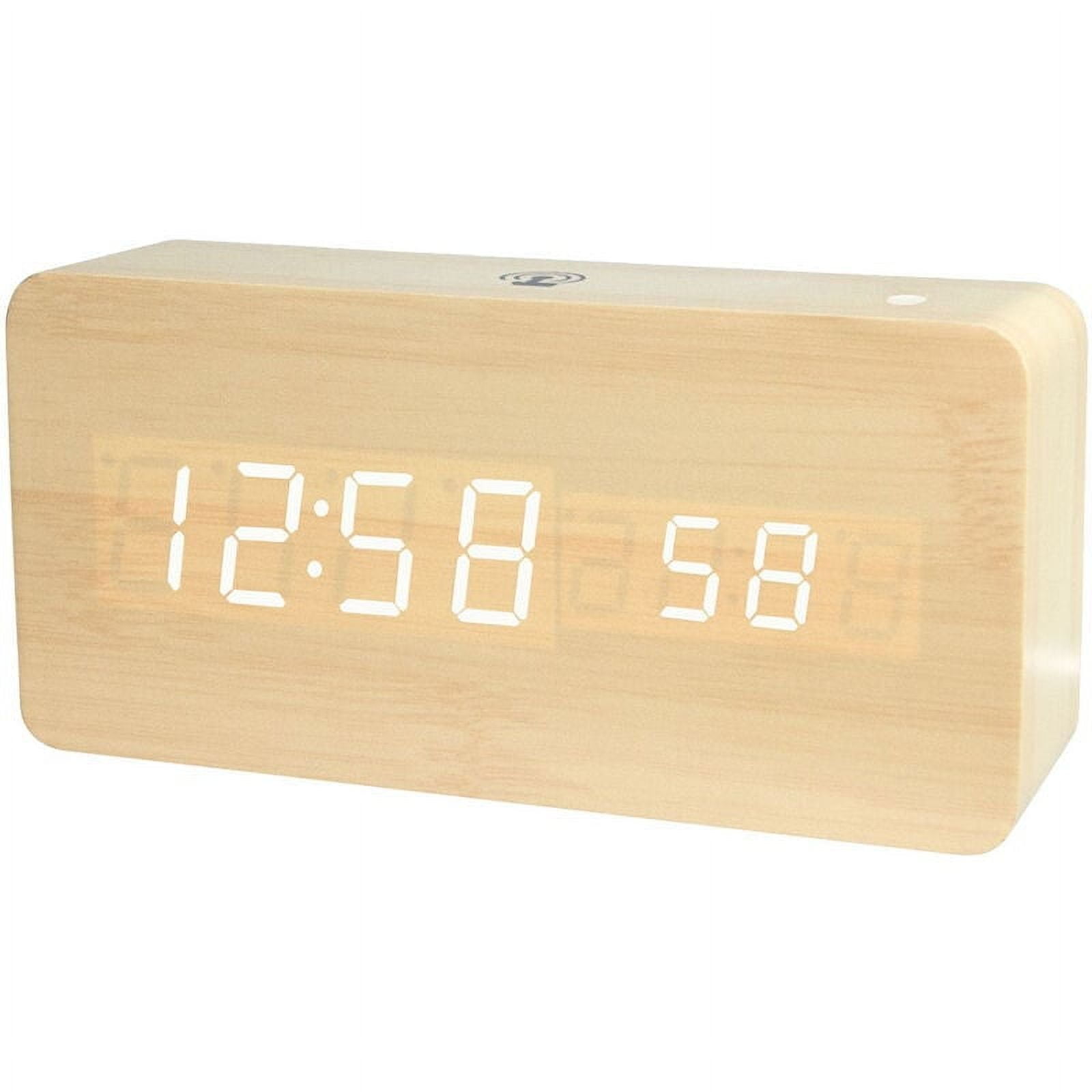 Click here for Dutchman Versatile Bamboo & Wood Digital Clock  Ti... prices