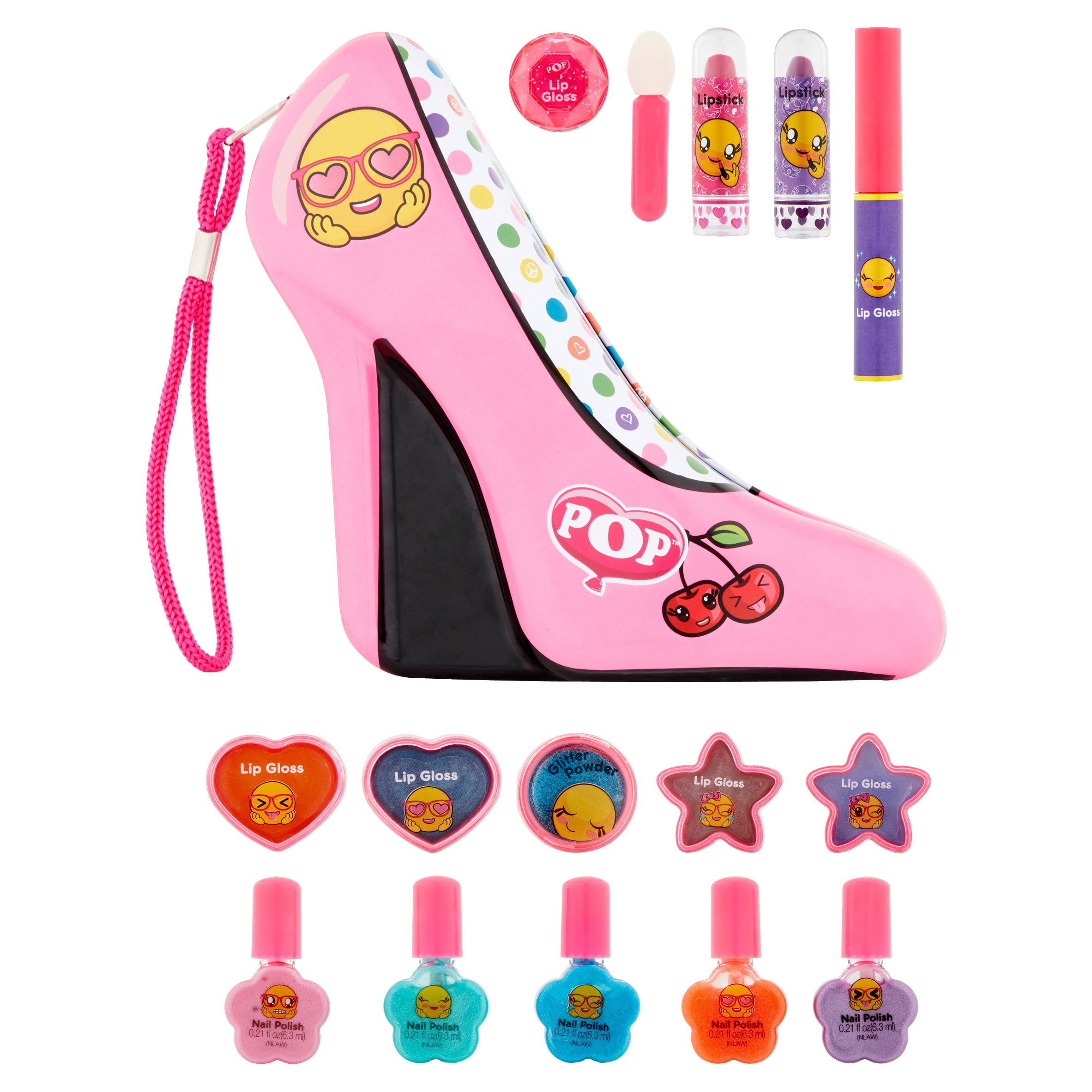 Pop Fashion Glam Tin Cosmetics Collection, 16 piece - Walmart.com