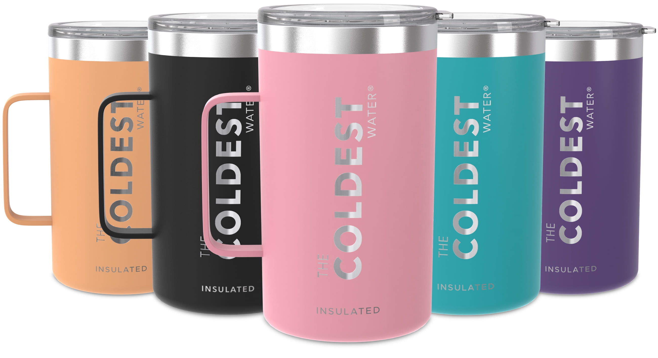 The Coldest Coffee Mug - Stainless Steel Super Insulated Travel Mug for ...