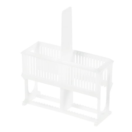 Microscope Slides Rack 24 Positions Polypropylene Staining Rack White ...