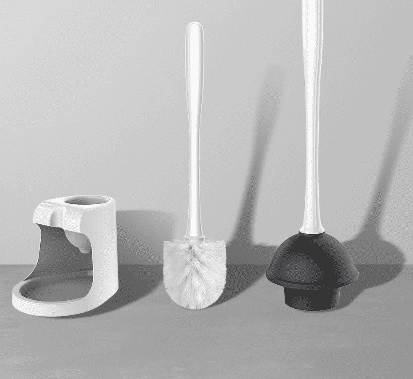 Diseño de émbolo medio oculto, cepillo para inodoro con agarre ...