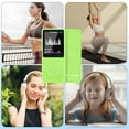 Portable Digital Audio MP3 Player with 16GB Micro SD, FM Radio, Video ...