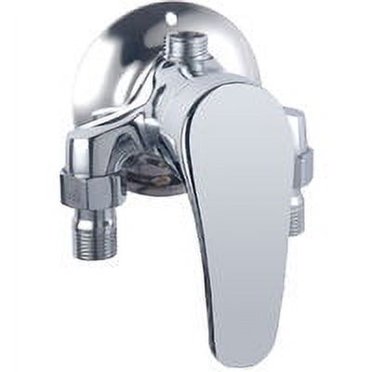 HomePointe 210519 Shower Faucet + Showerhead, Acrylic Handle, Chrome ...