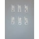Clear Toggle Switch Plate Cover Guard (6 Pack) Keeps Light Switch ON or ...