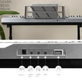 Ktaxon 61-Key Electric Keyboard Piano, Adjustable Stand and Bench ...