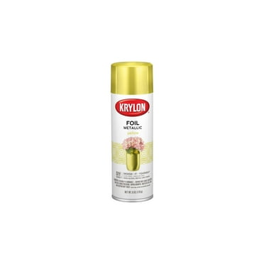 Krylon Premium Metallic ,Gold Foil, 8 oz. - Walmart.com