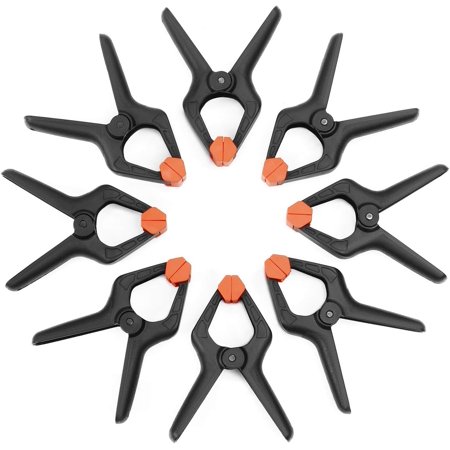 Plastic Spring Clamp Set, 8 Pieces, Opening up to 25.4mm, Clamping ...