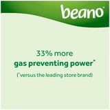Beano Extra Strength Gas Relief, Anti-Bloating Digestive Enzyme ...