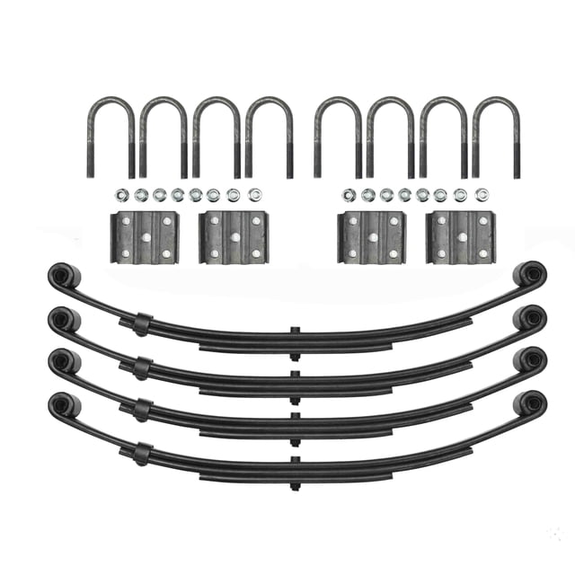 LIBRA 4000lbs 4K Tandem Trailer Axle Suspension Kit 2000 lbs Leaf ...