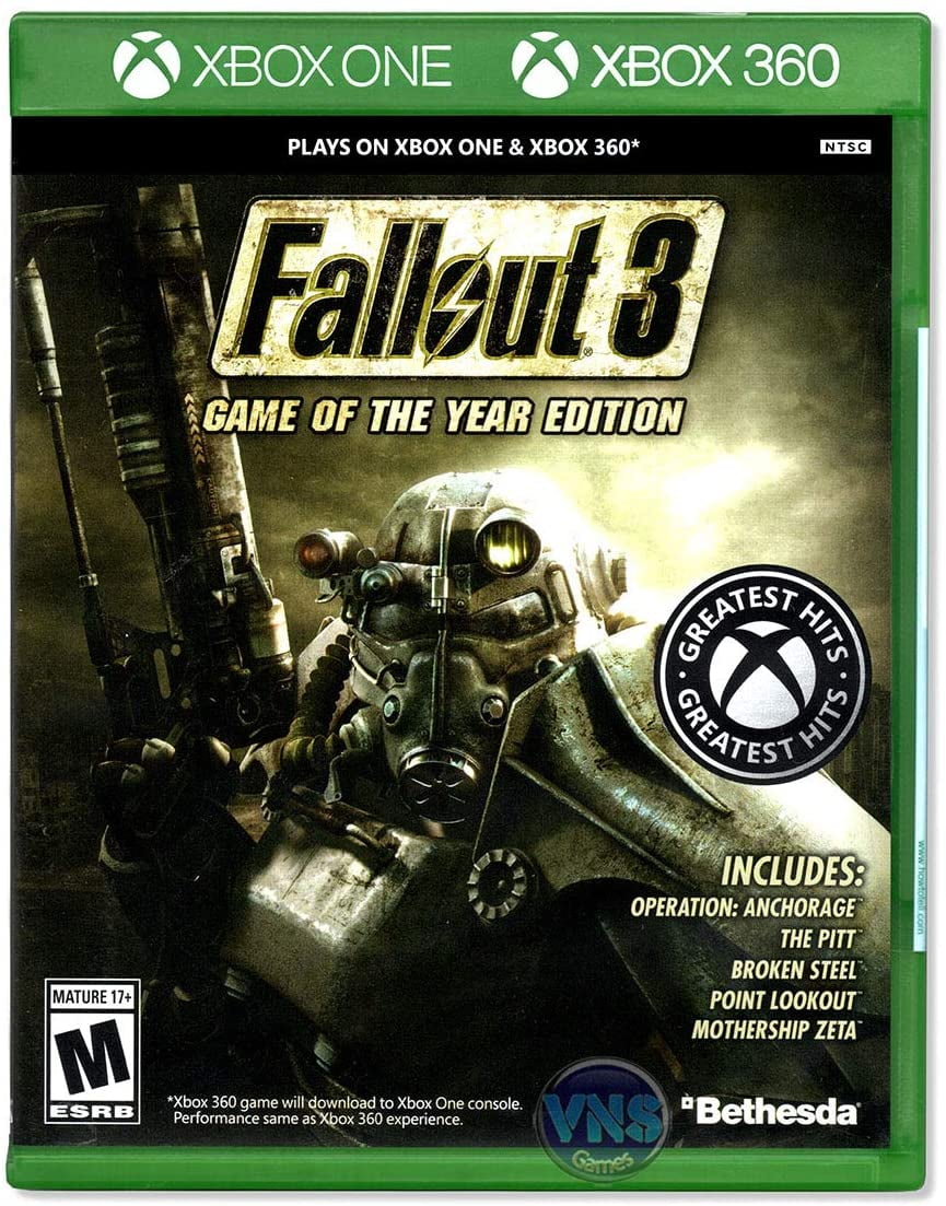 Fallout 3 Game of the Year Xbox 360 Y ONE Bethesda xbox 360 | Bodega ...