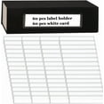 BUTTERFLY- Label Holders Adhesive Shelf Tag Clear Shelf Tag Index Card ...