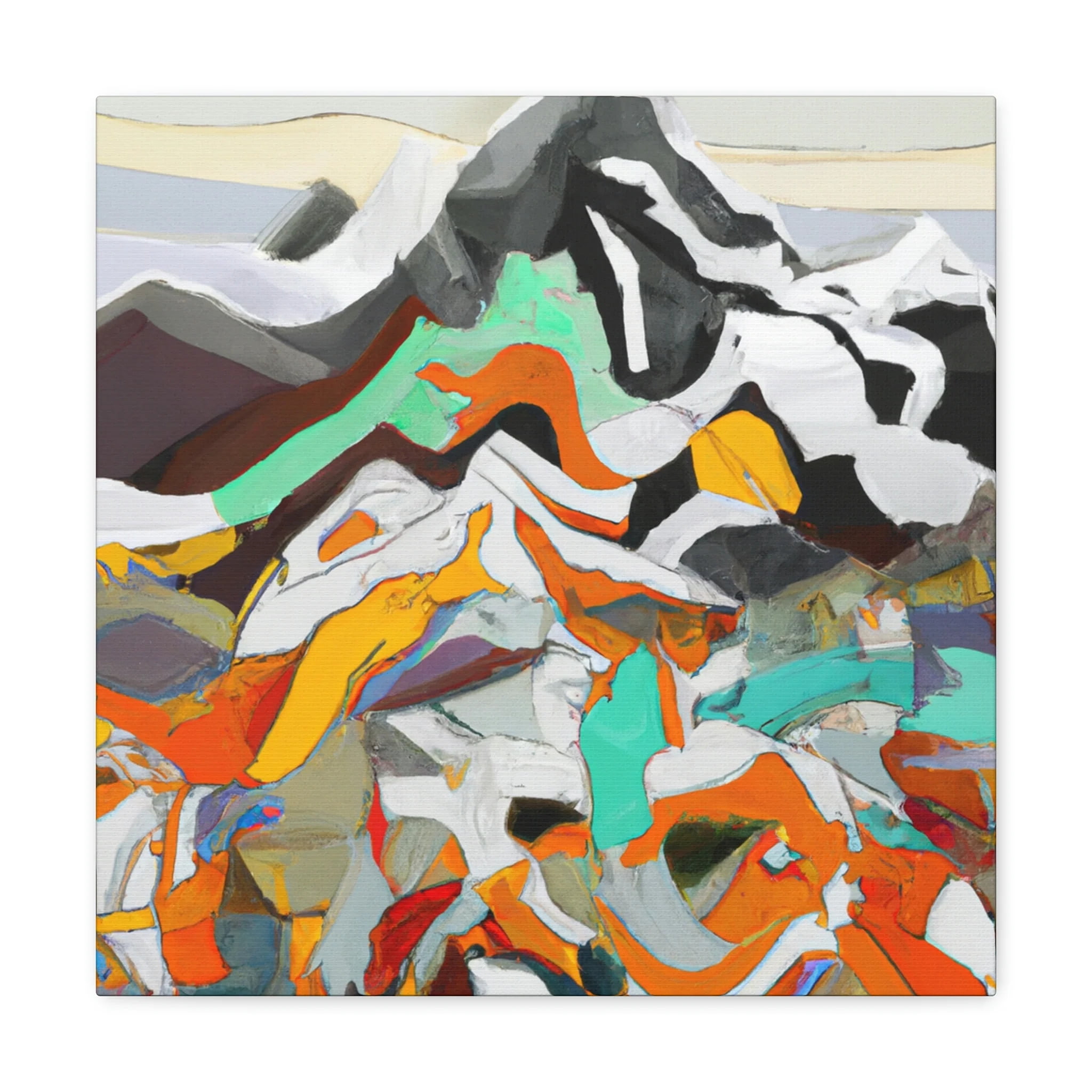 Mountain Majesty Splendor - Canvas - Walmart.com