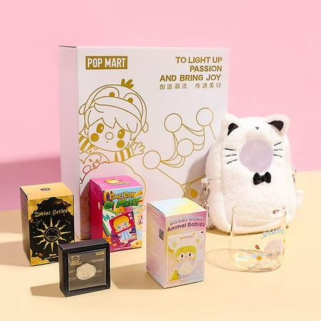 Pop Mart Molly Gift Box Lucky Bag Blind Box Collectible Cute Action ...