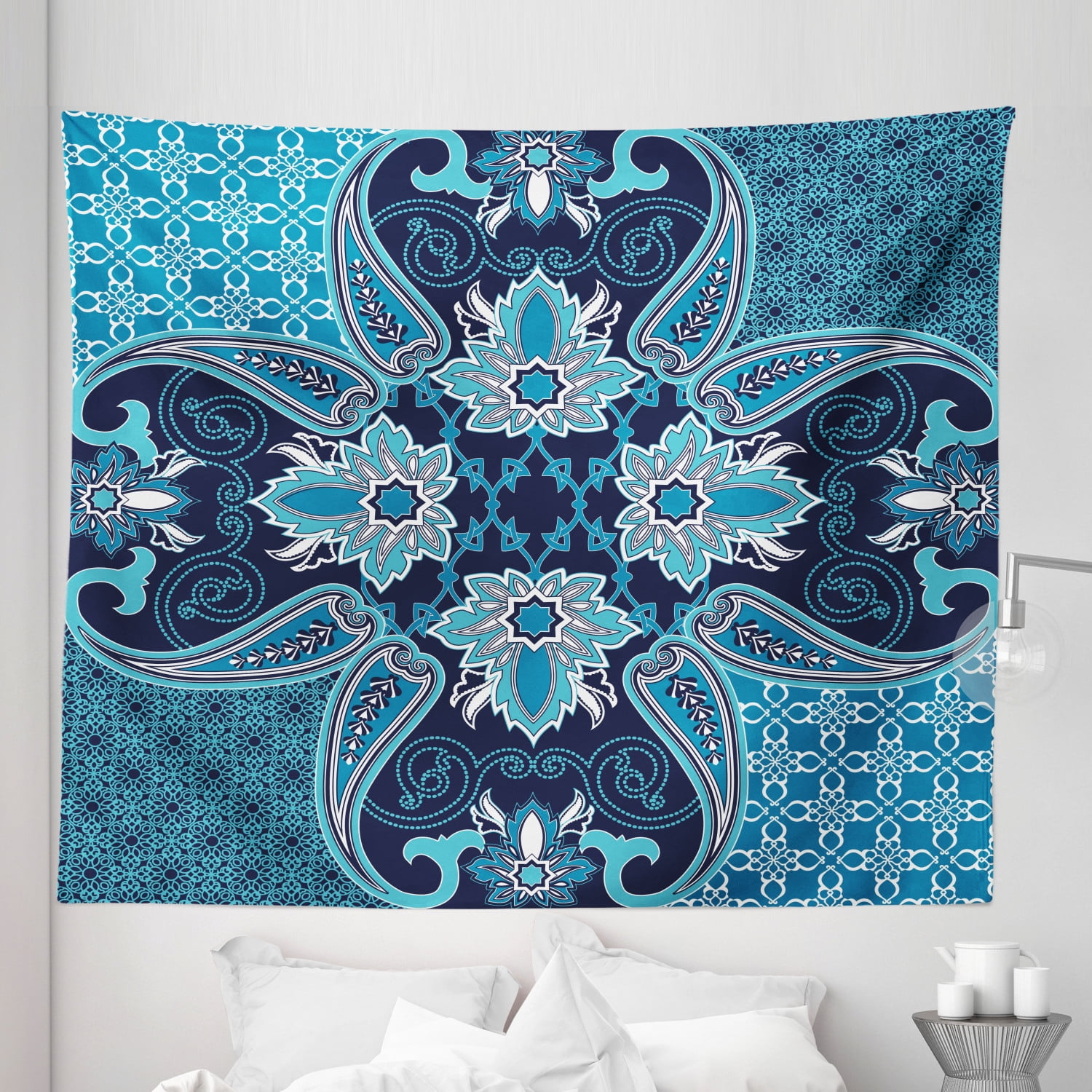 Persian Tapestry, Middle Eastern Oriental Persian Pattern with Moroccan ...