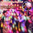 6W RGB Rotating Magic Ball Light - E27 Socket Disco DJ Strobe Lamp, LED ...
