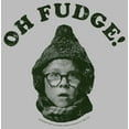 Men's A Christmas Story Oh Fudge Ralphie Parker Graphic Tee Athletic ...