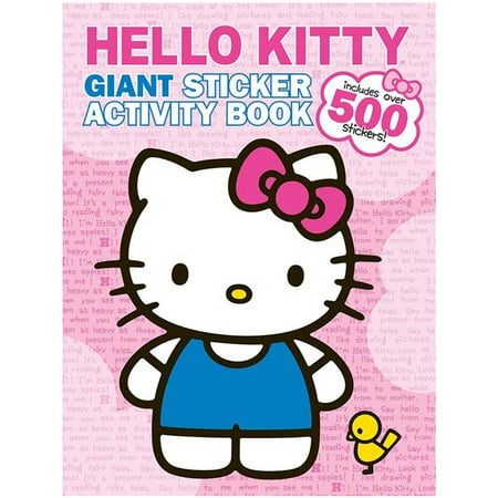 Hello Kitty Giant Sticker Activity Book - Walmart.com
