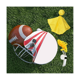6 Pieces Penalty Flag Football Challenge Flags Football Referee Flag ...