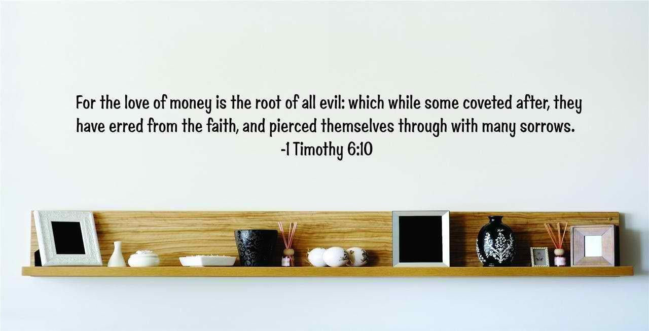 Money Is The Root Of All Evil Quotes