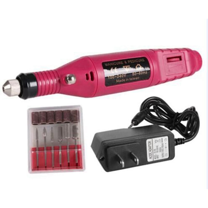 Nail File Electric Drill Machine, Professional Foot File Nail Art Kit ...