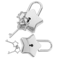 GOOHOCHY Star Shaped Padlock for Women with Keys DIY Decorative Lock ...