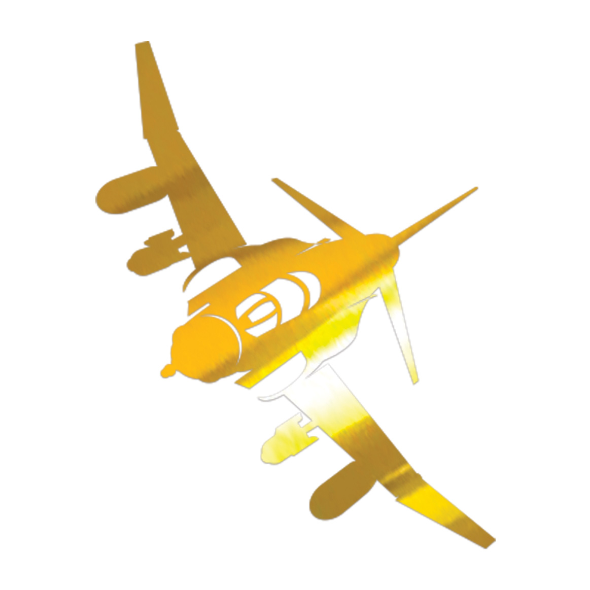 F-4 Phantom Angled Sticker Decal Die Cut - Self Adhesive Vinyl ...