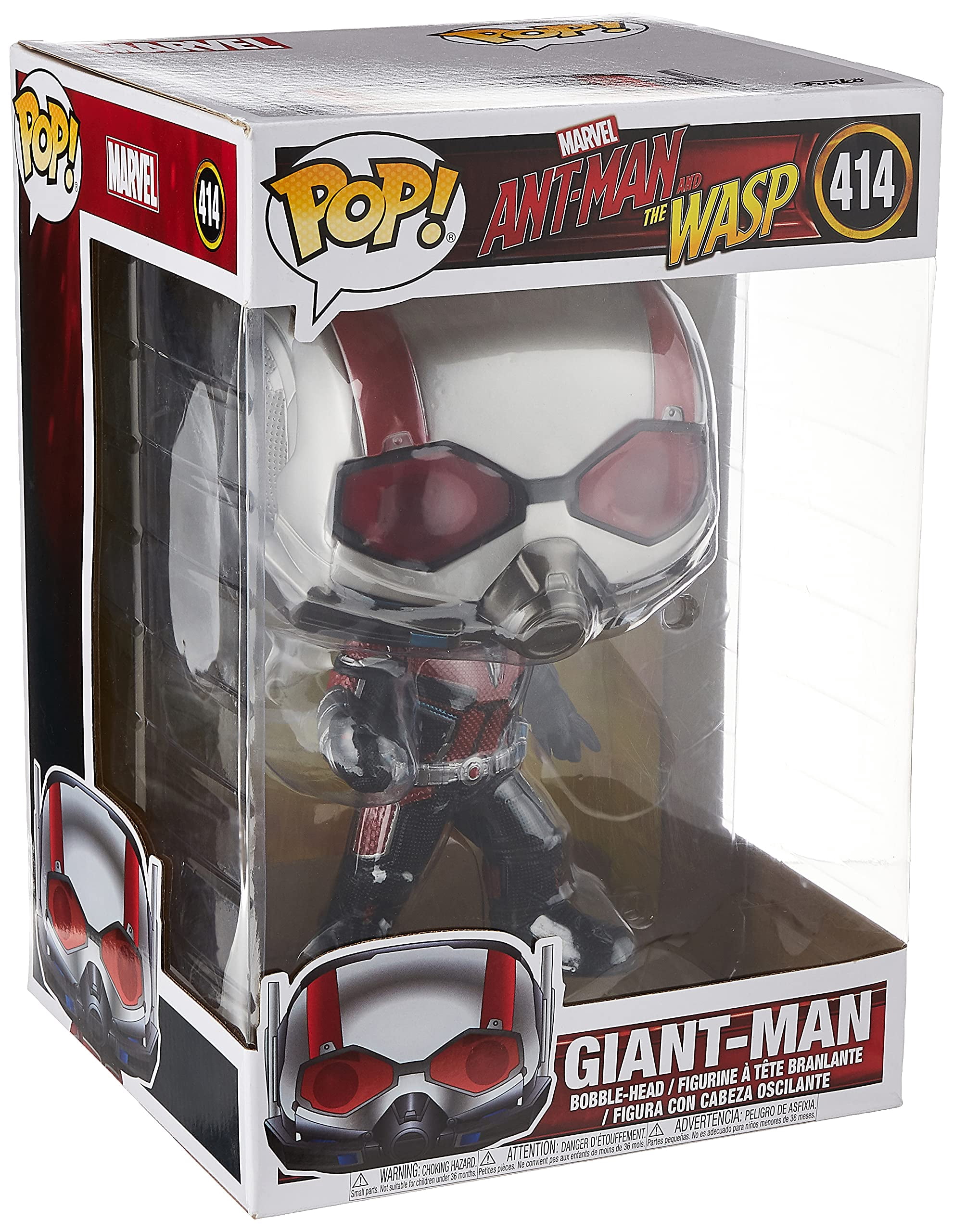 Funko Pop Gigante Ant Man Avengers 10 Pulgadas FTChamps Ronaldinho ...