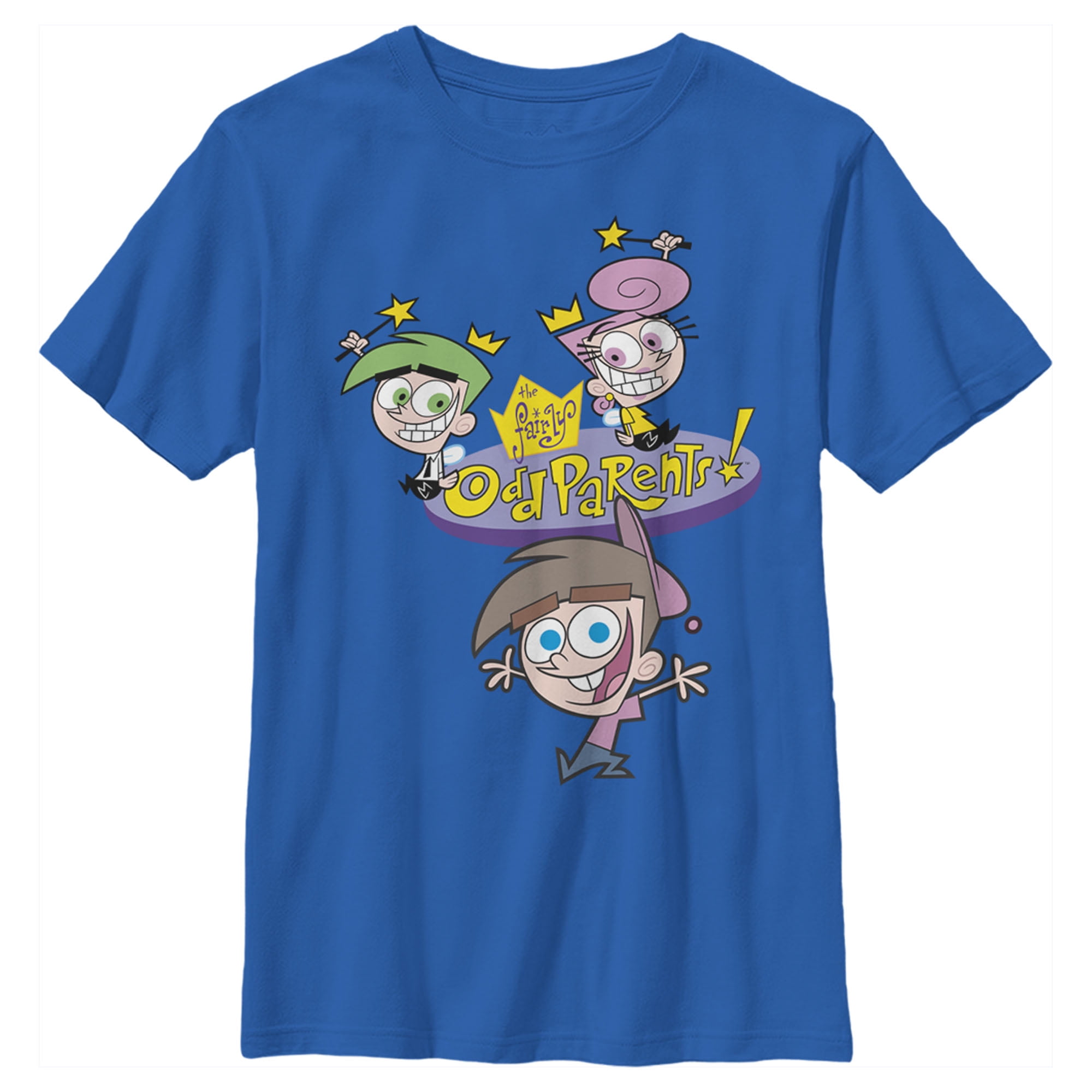 Boy's The Fairly OddParents Timmy Turner and Fairy Godparents Graphic ...