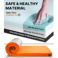 3 Inch Memory Foam Camping Mattress, Dual Layer Thick Sleeping Camp Pad ...