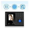 Punch Card Machine Face Fingerprint Recognition Attendance Machine ...