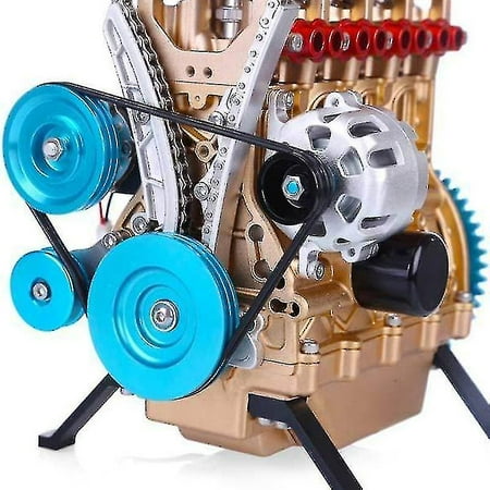 Mng Mini Inline Four-cylinder Engine Model Kit Toys For Adult Resin ...