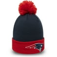 NFL New England Patriots Pop Team Knit Bobble Hat [Official Team Colour ...