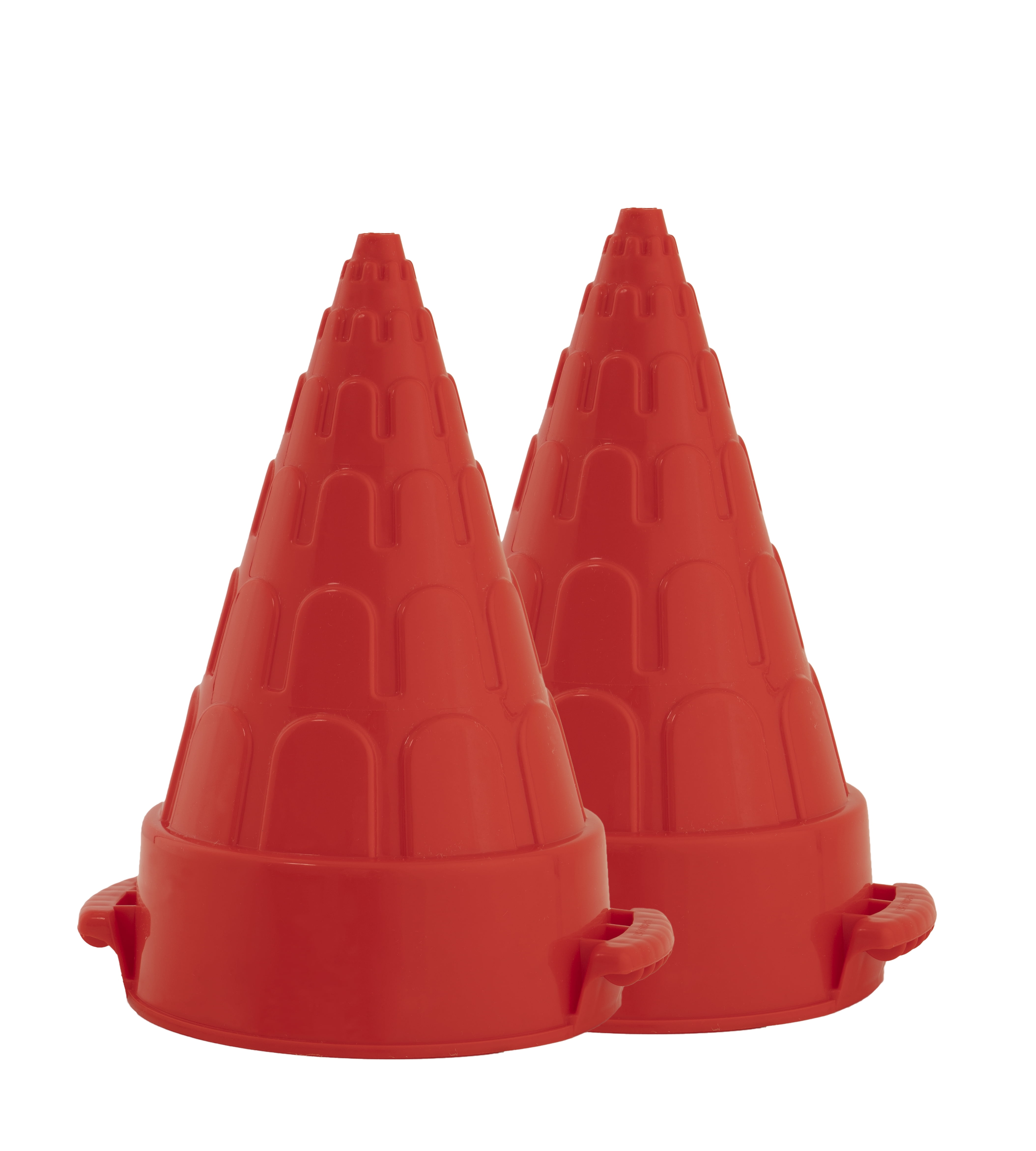 Superio Snow Sand Beach Toys Snow Igloo Sand Castle Mold Shaper, 2 Red ...