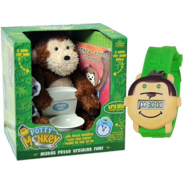 Potty Monkey and Potty Monkey Watch for Best Potty Training Success ...