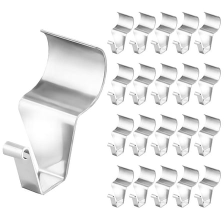 Aminigram Vinyl Siding Hooks for Hanging (12 Pack), No Hole Needed ...