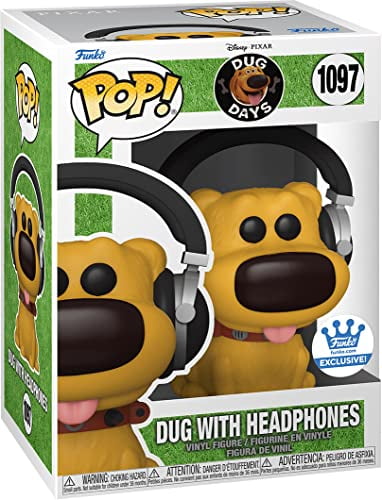 Funko POP! Dug with Headphones Vinyl Figure - Walmart.com