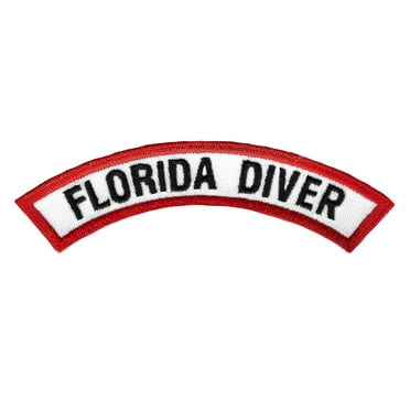 Divemaster Scuba Certification Chevron Embroidered Iron-On Patch ...