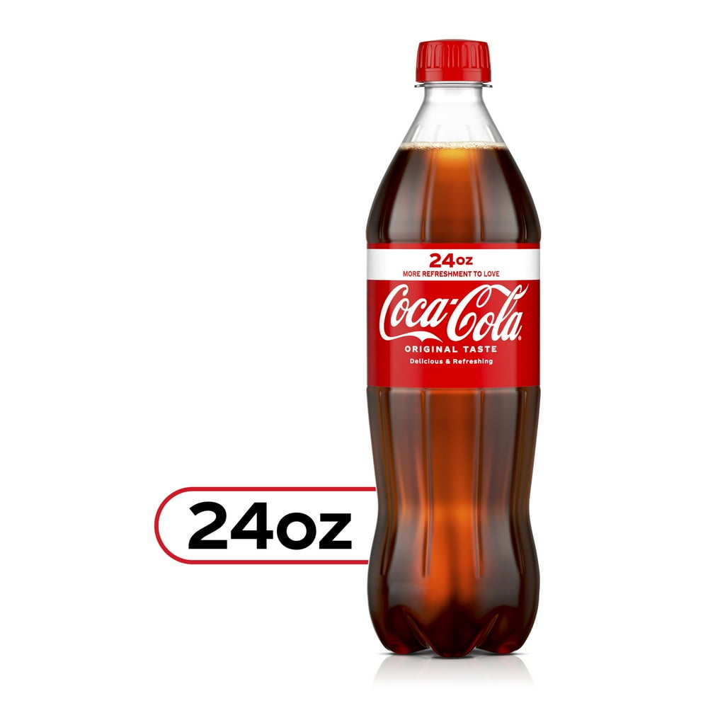 Coca-Cola Soda Soft Drink, 24 fl oz - Walmart.com - Walmart.com