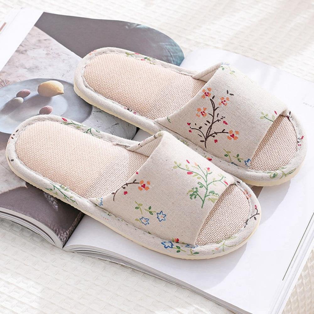 Click here for Generic Womens Men Home Slippers Cotton And Linen... prices