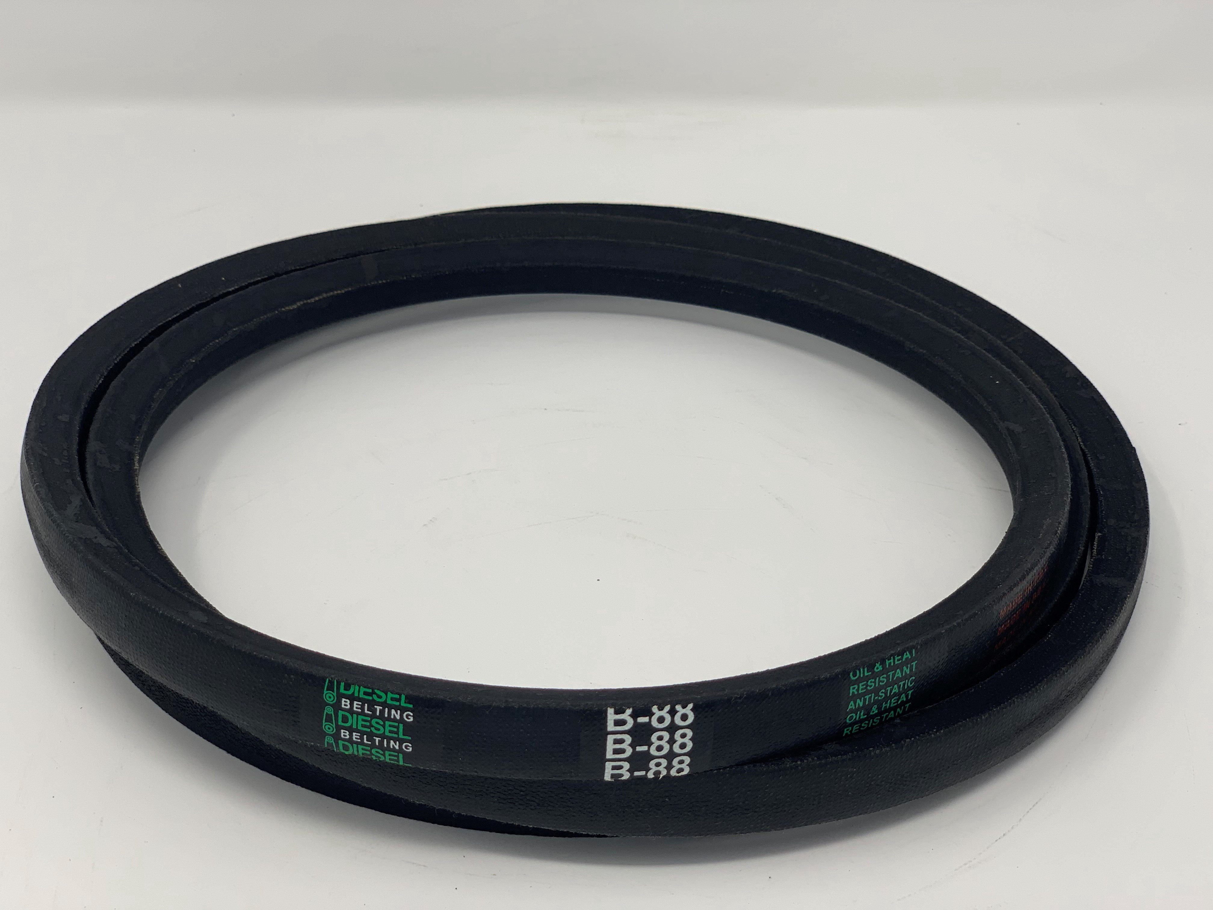 B88 Classic Wrapped V-Belt 21/32 x 91in Outside Circumference - Walmart.com