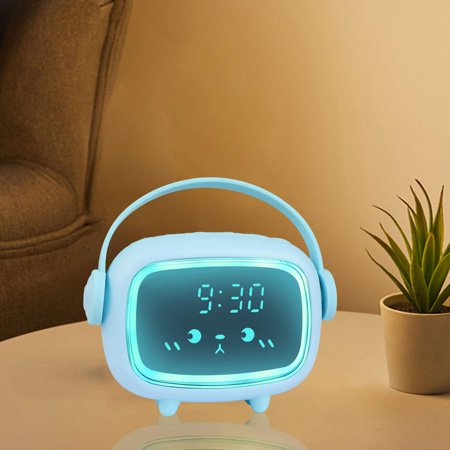 Digital Table Clocks Nightlight Decoration Date Display Multipurpose ...